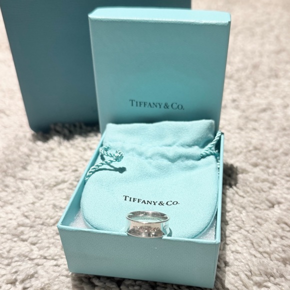 Tiffany & Co. | Jewelry | Tiffany Co 837 Sterling Silver Ring With ...